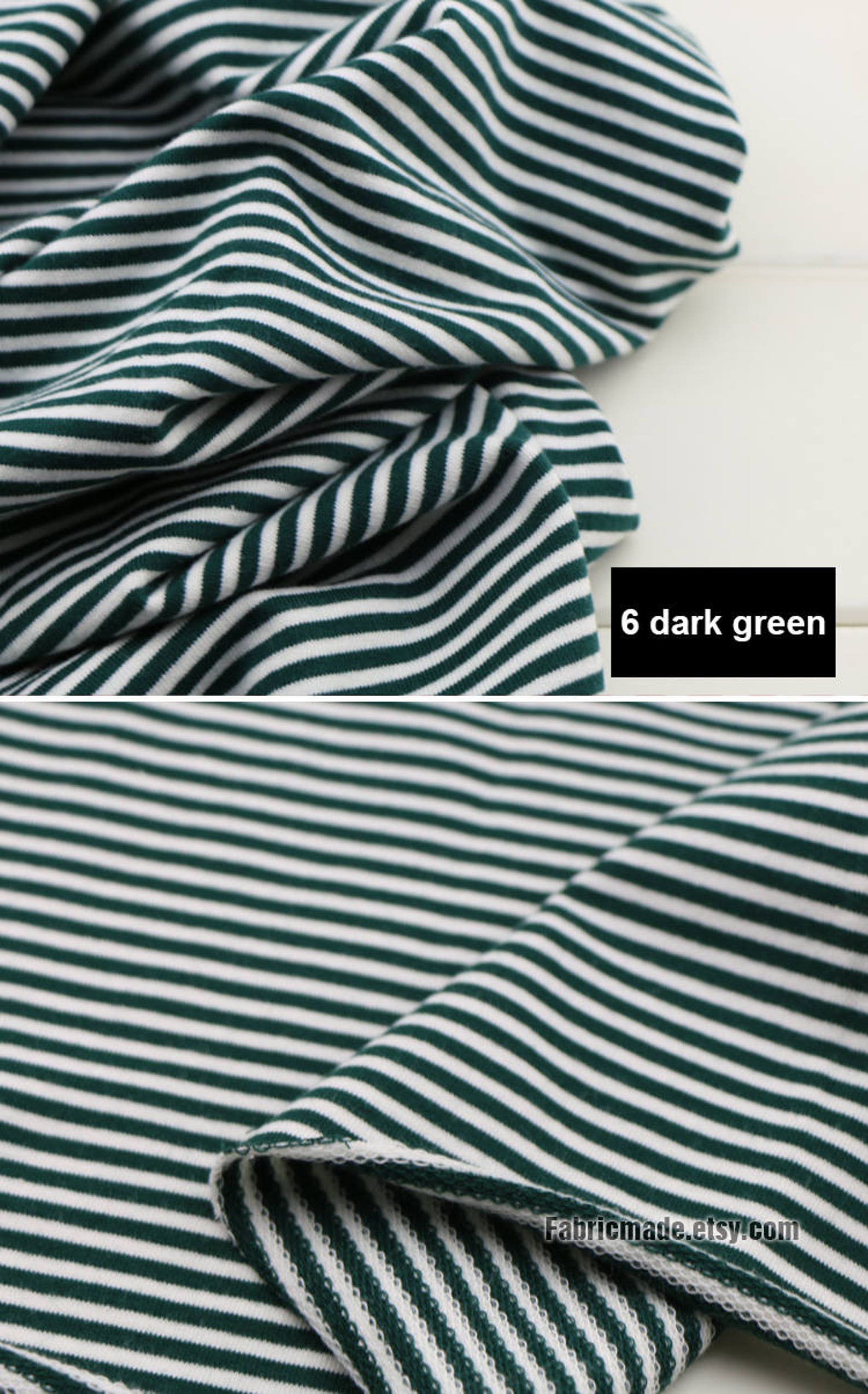 2mm Pin Stripes Fabric White Red Green Blue Brown White Stripe Baby ...