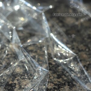 Thin Soft Transparent TPU Fabric- Transparent Clothes Raincoat ...
