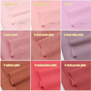 116 Colors Choose Ribbing- 7.8" Length 20 X 100cm Ribbing and Binding ...