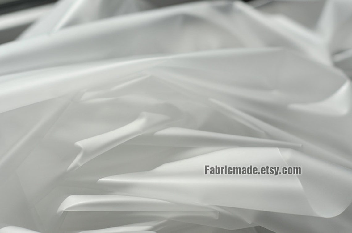1/2 Yard Thin Translucency TPU Fabric Transparent Clothes - Etsy