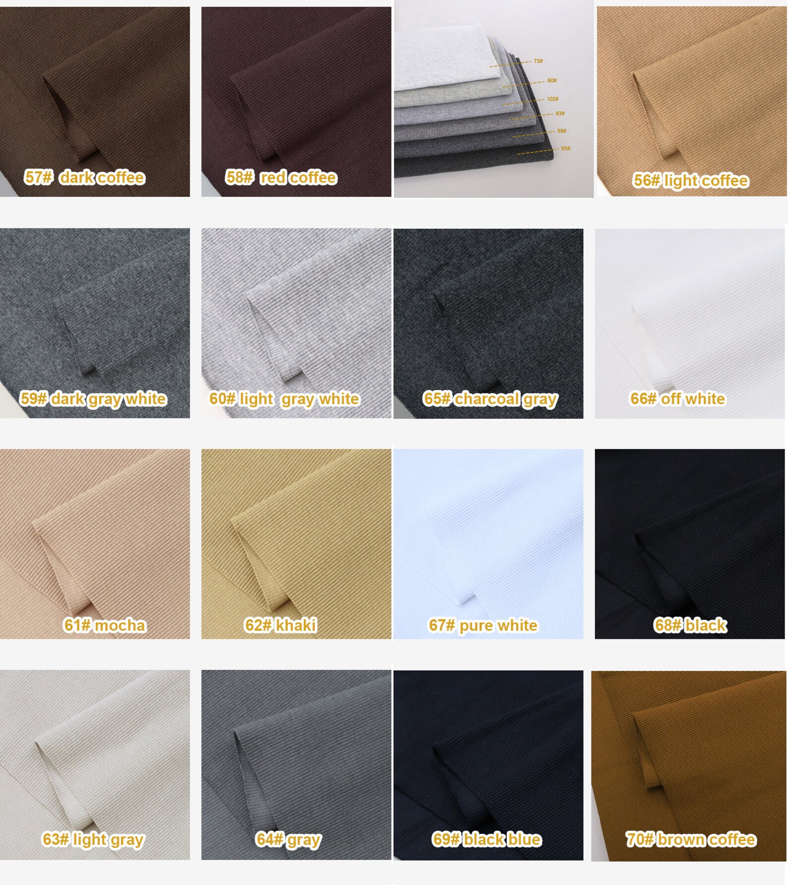 116 Colors Choose Ribbing 7.8 Length 20 X 100cm Ribbing - Etsy