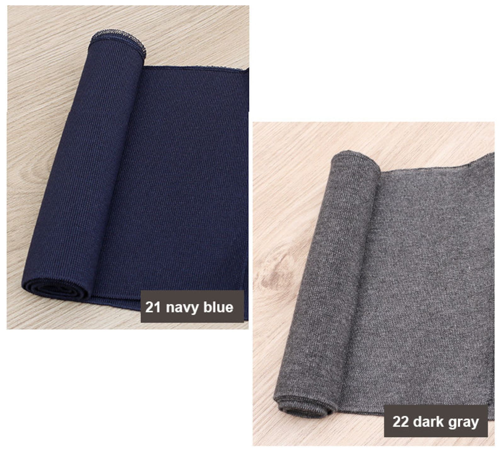 Heavy Cotton Ribbing and Binding Knit Fabric for Neckline - Etsy