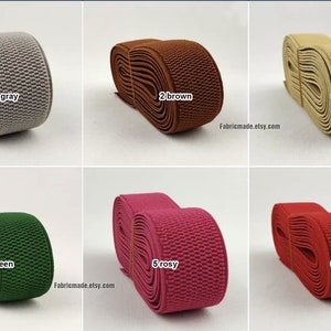 3 Yards 22 Colors Choose - 1.5 Inch/ 40mm Elastic Band, Corn Elastic ...