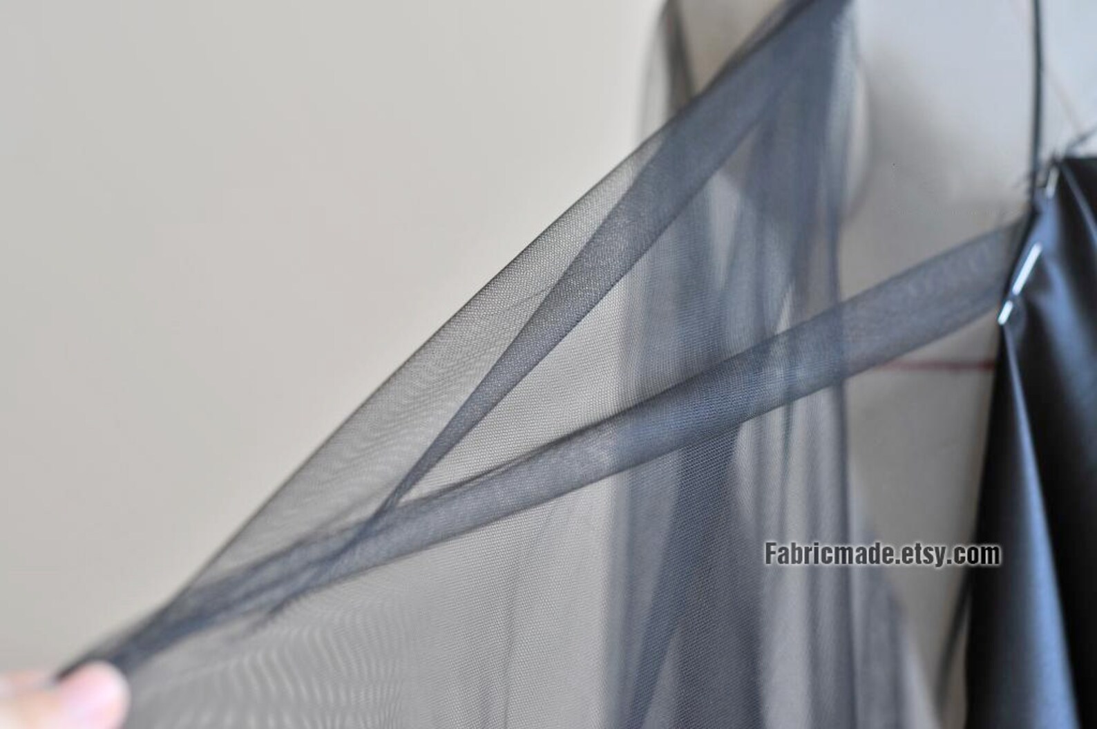 Transparent Netting Fabric – Soft Polyester Tulle for Wedding Veil ...