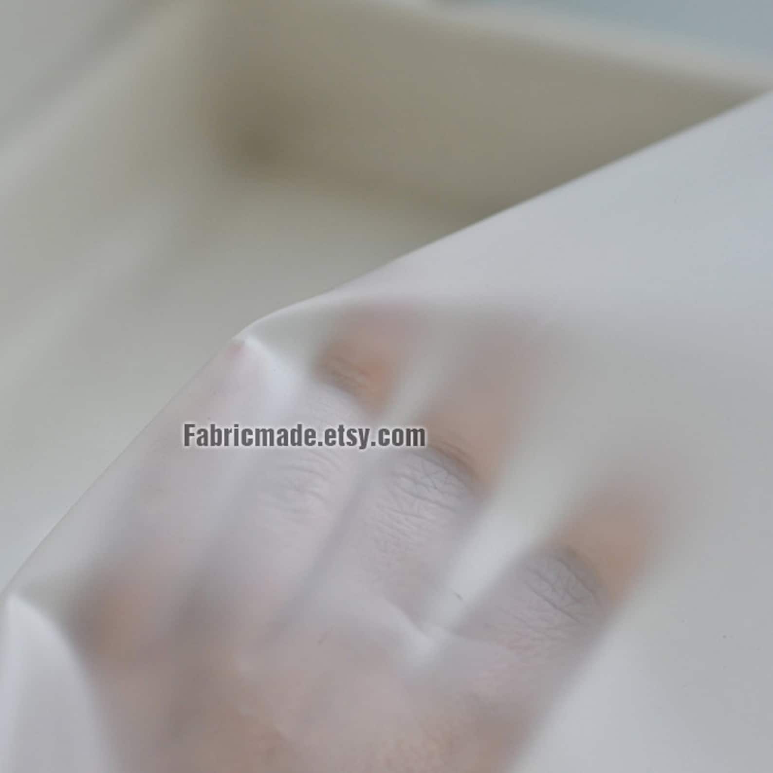 1/2 Yard Translucency TPU Fabric- Transparent Clothes Raincoat ...