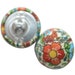 Handmade Floral Fabric Buttons Set of 10- Cloth Buttons, 20mm Fabric ...