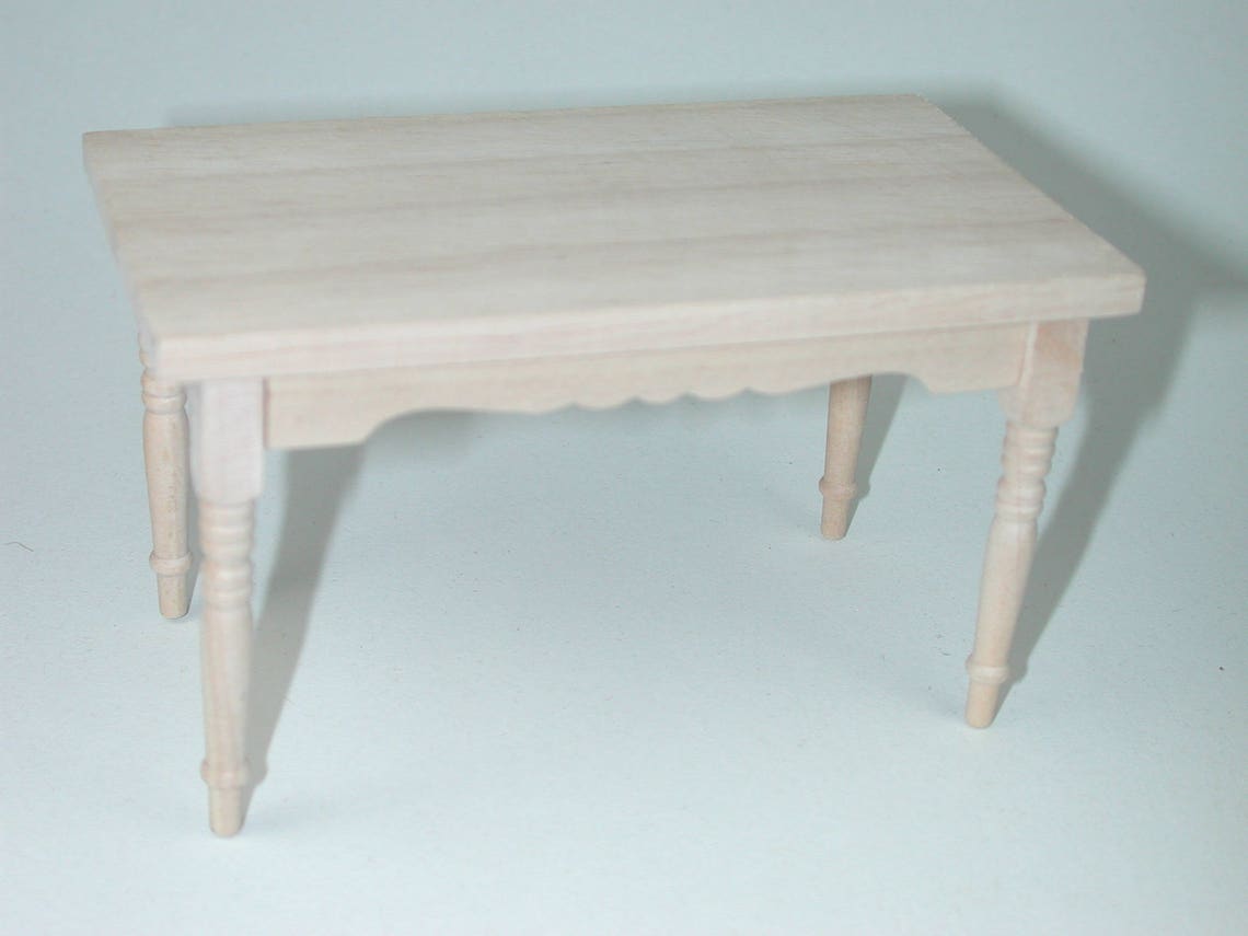 Kitchen Table for the Dollhouse the Dollhouse Dollhouse - Etsy