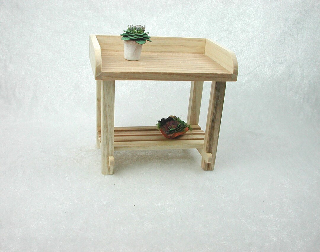 Working Table, Planting Table 1:12 Miniature - Etsy