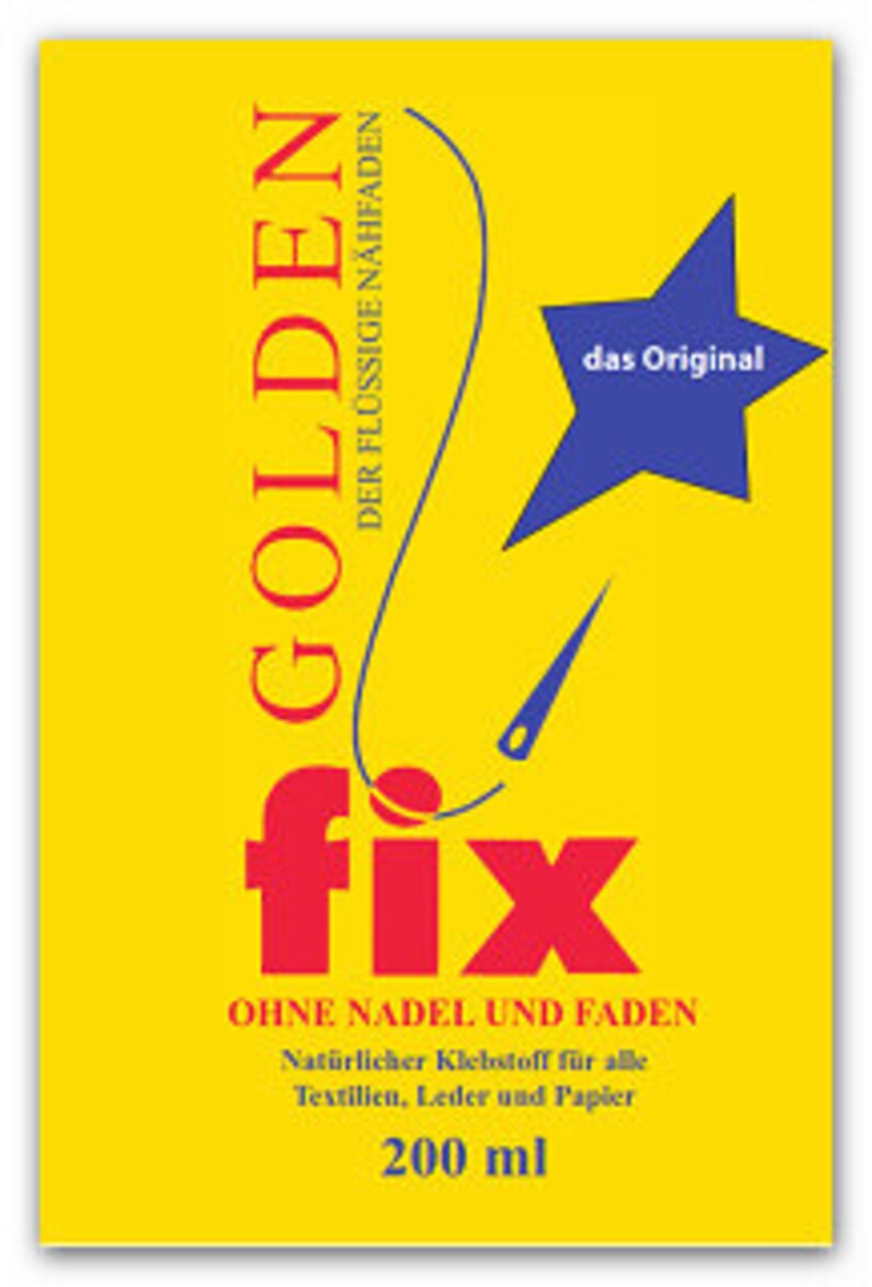 Golden Fix Textile Glue the Liquid Sewing Thread | Etsy