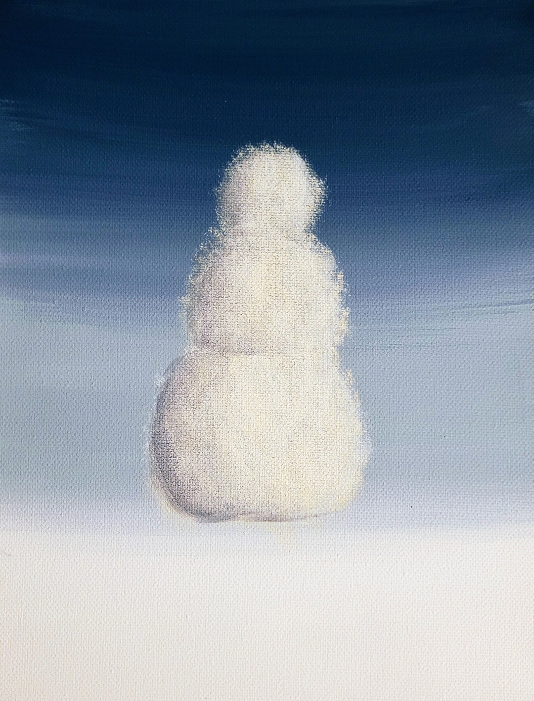 Acrylic Snowman Painting Tutorial - Etsy
