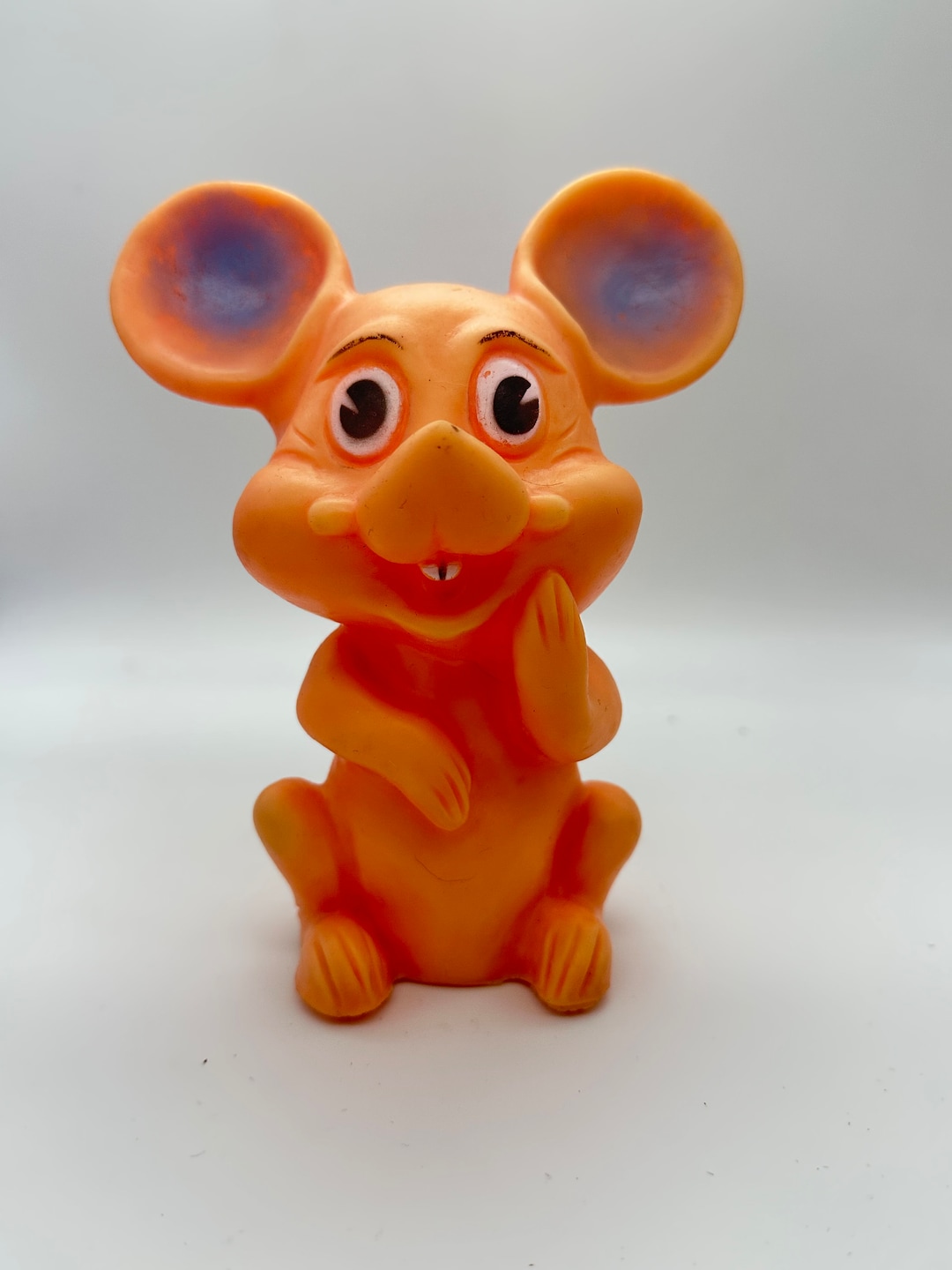 Vintage Rubber Toy Mouse Tilly Toy - Etsy