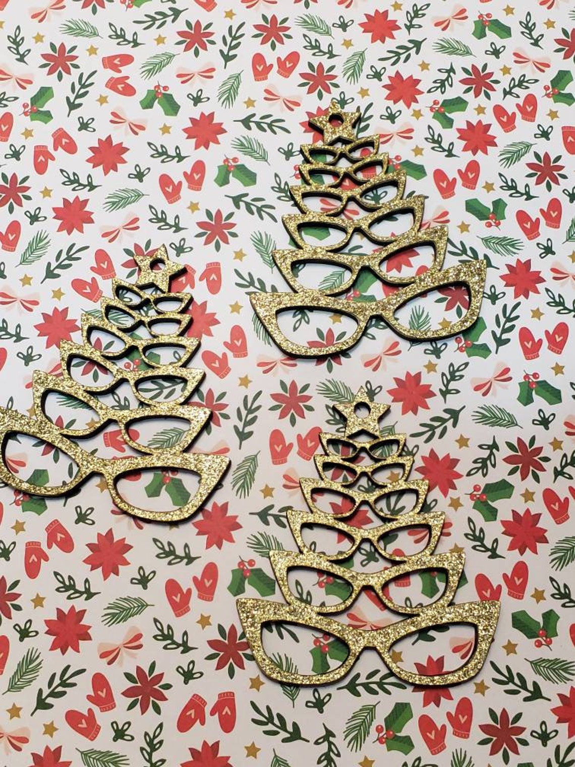 Eyeglass Christmas Tree Ornament - Etsy