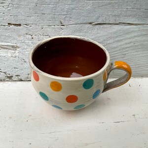 SPOTTY JUG/CUP Set Handmade Pottery and Jug Set Spotty Cups Spotty Jug ...