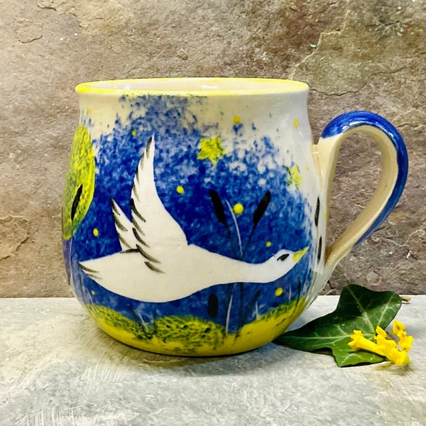 Hand Painted Goose - Etsy