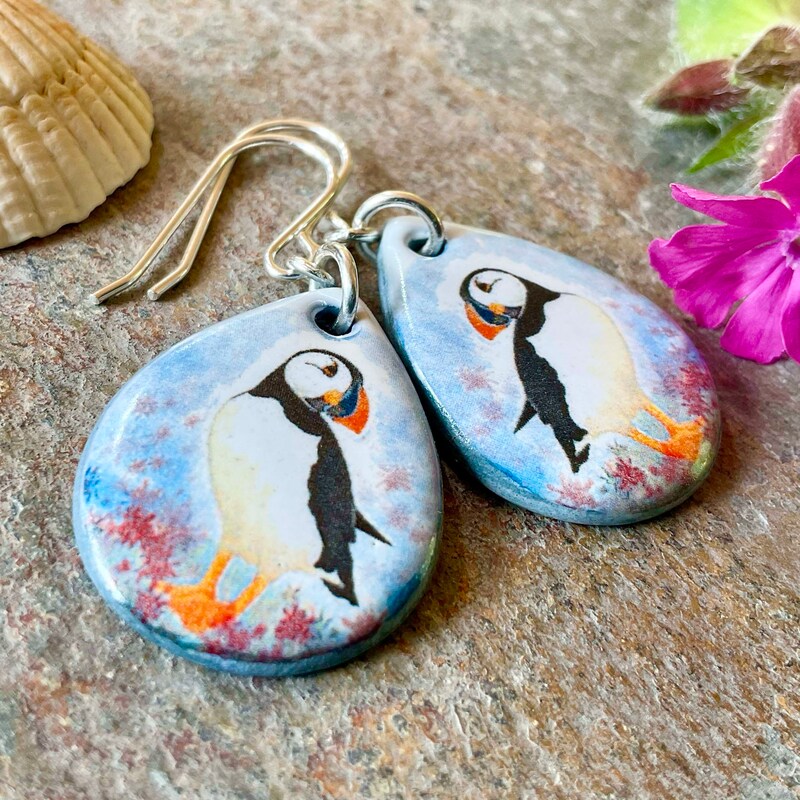 Pottery Earrings - Etsy