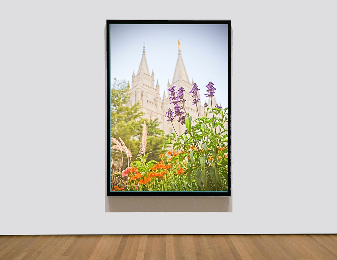 Salt Lake City Temple Picture - Digital Download Photograph - Printable ...