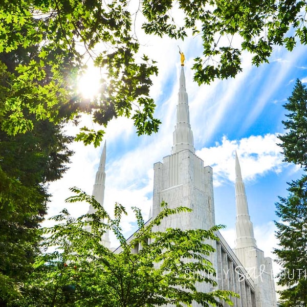 Portland Temple - Etsy