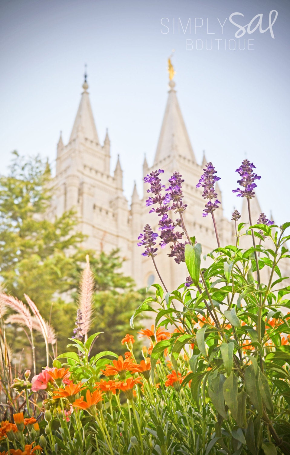 Salt Lake City Temple Picture - Digital Download Photograph - Printable ...