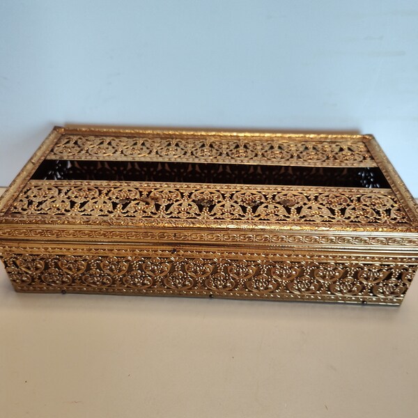 Filigree Tissue Box - Etsy