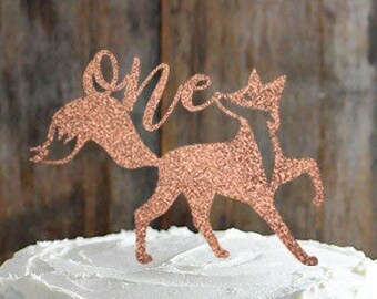 Fox cake topper | Etsy