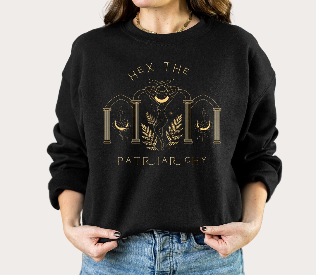 Hex the Patriarchy Sweater, Smash the Patriarchy Sweater, Feminist ...