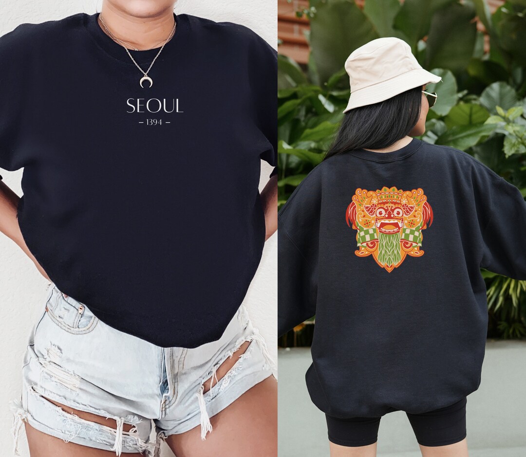 Seoul Sweater, South Korea Sweater, Seoul Pullover, Korean Heritage ...