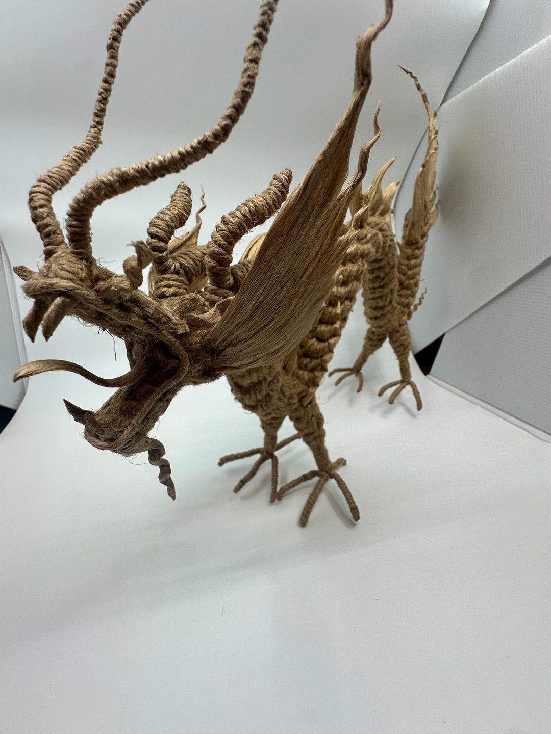 Macramé Dragon Sculpture (large) - Etsy