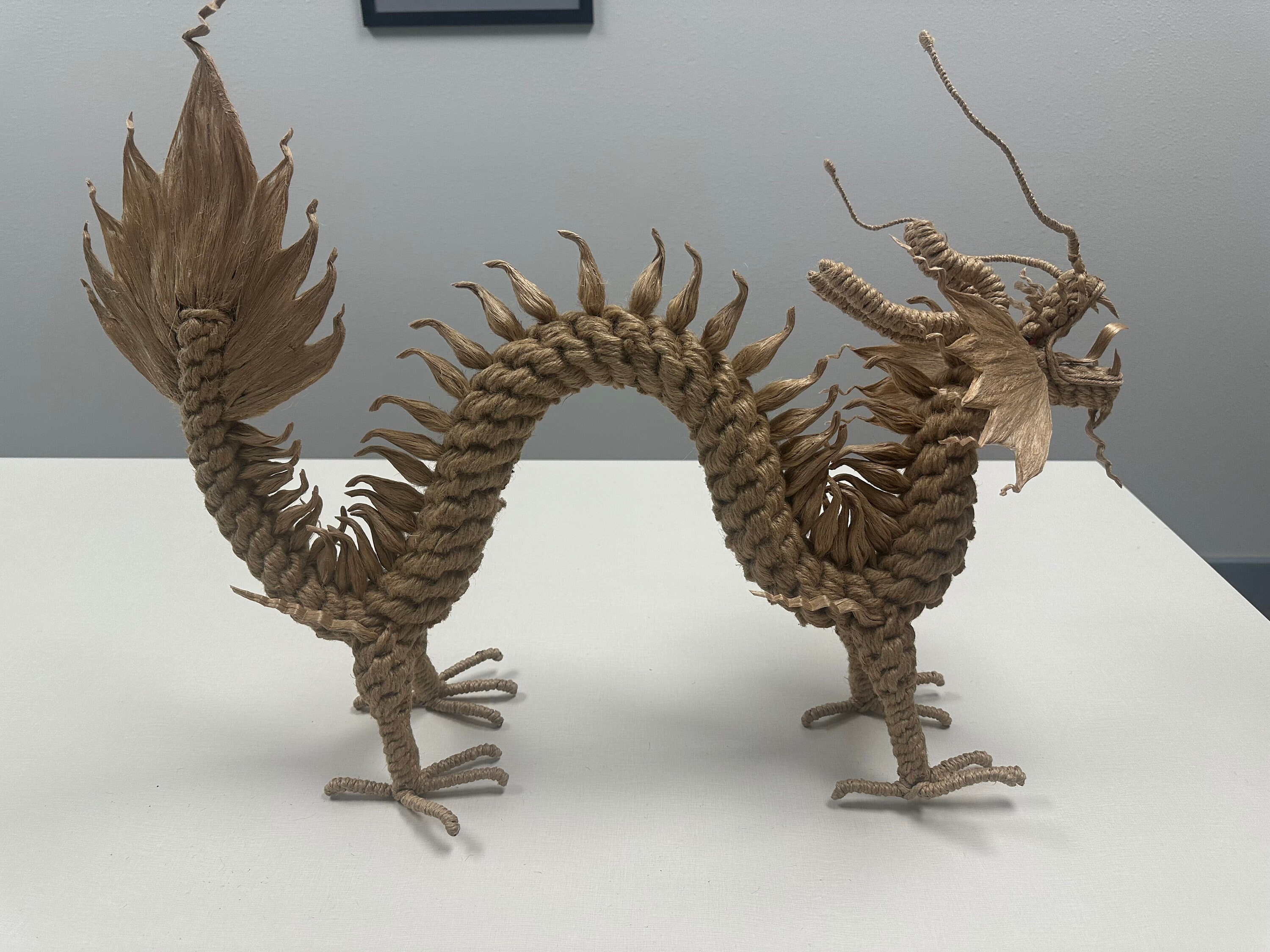 Macramé Dragon Sculpture extraextra Large - Etsy