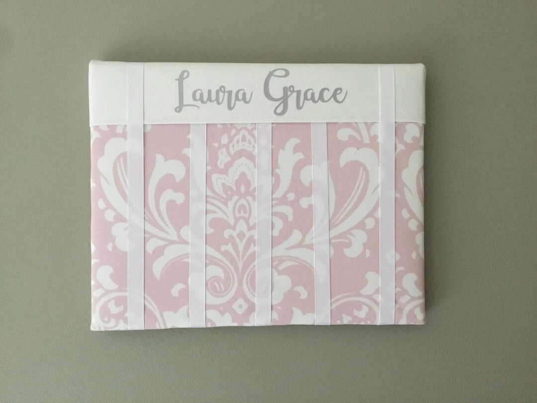 Add on Personalization Banner for Bow or Headband Organizer - Etsy