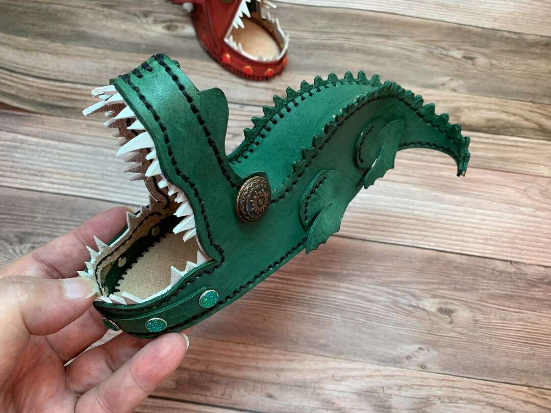 Gator Phone Stand, Alligator Phone Stand, Croc Phone Stand, Leather ...