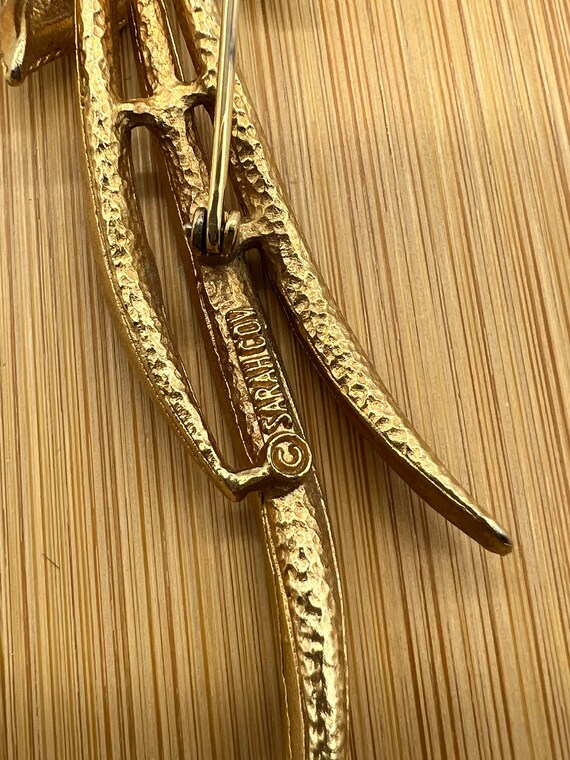 Sarah Coventry Calla Lily Brooch - Gem