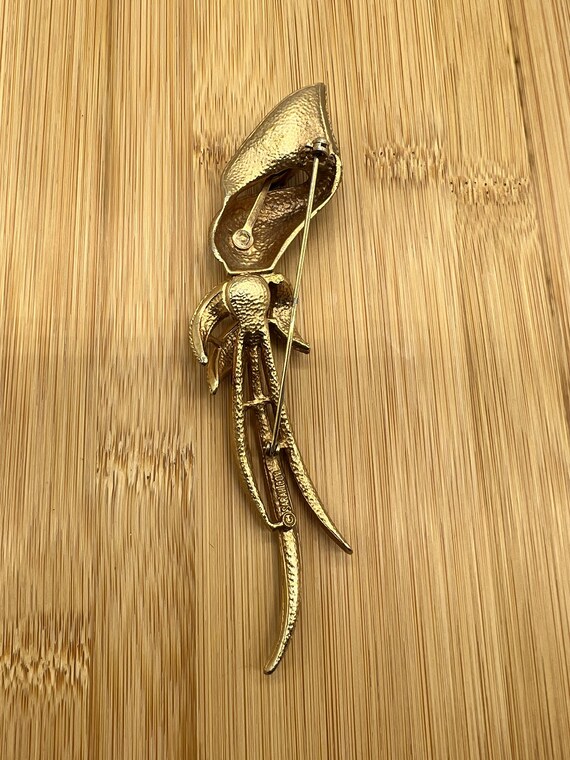 Sarah Coventry Calla Lily Brooch - Gem