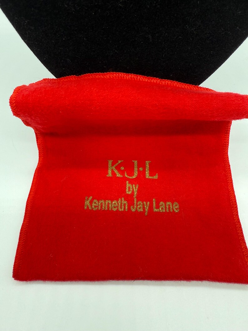 KJL Kennth Jay Lane Triple Strand Gray Faux Pearl Necklace, Hand ...