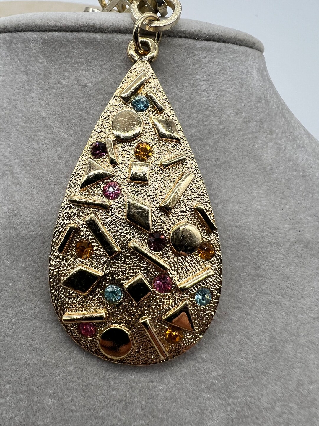 Vintage Sarah Coventry Sultana Pendant Necklace - Etsy