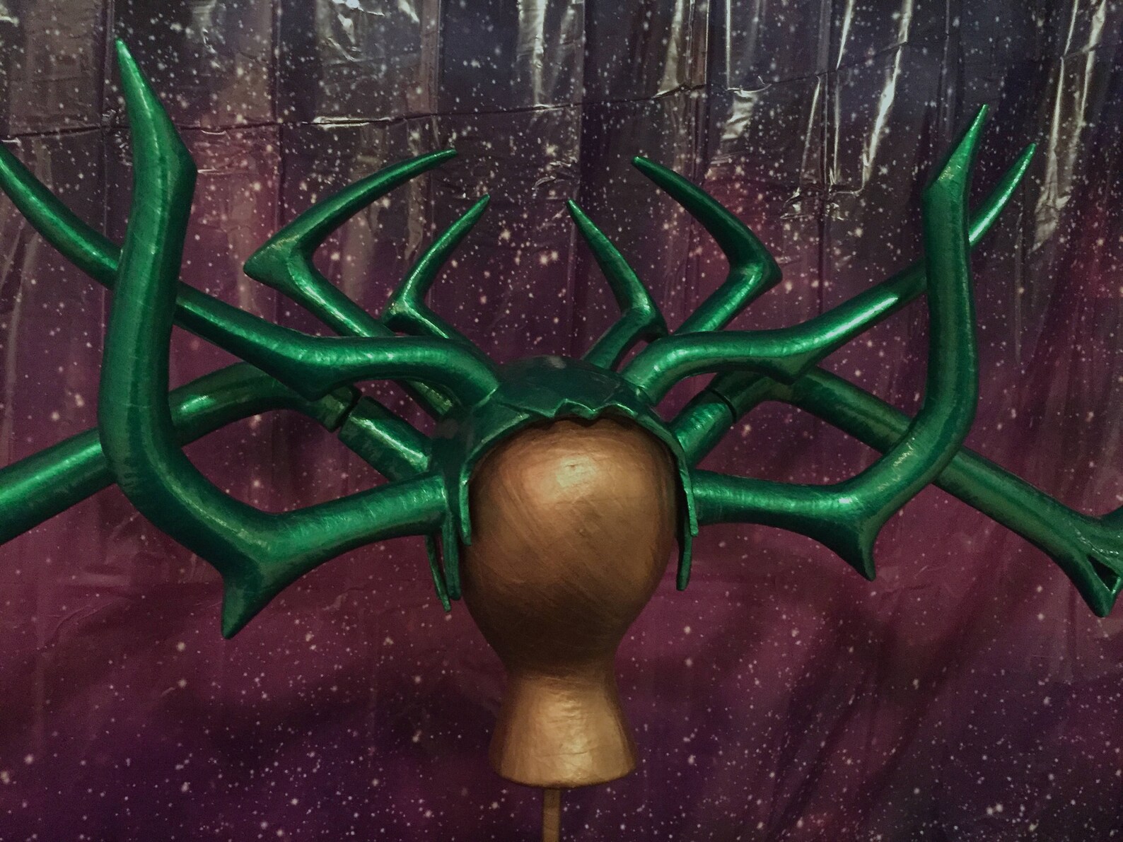 Hela Headdress Full Sized Green Version Thor Ragnarok - Etsy Canada