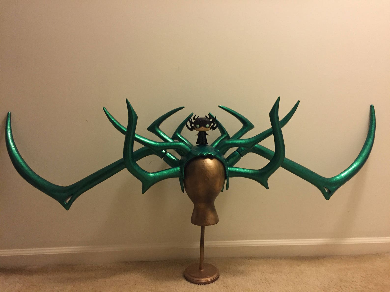 Hela Headdress Full Sized Green Version Thor Ragnarok - Etsy Canada