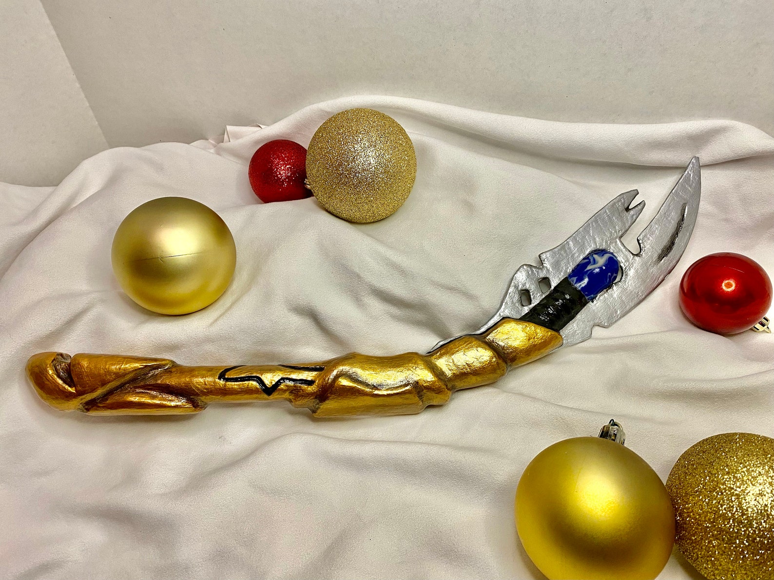 Mini Loki Scepter Aged Gold in Stock Ready to Ship - Etsy