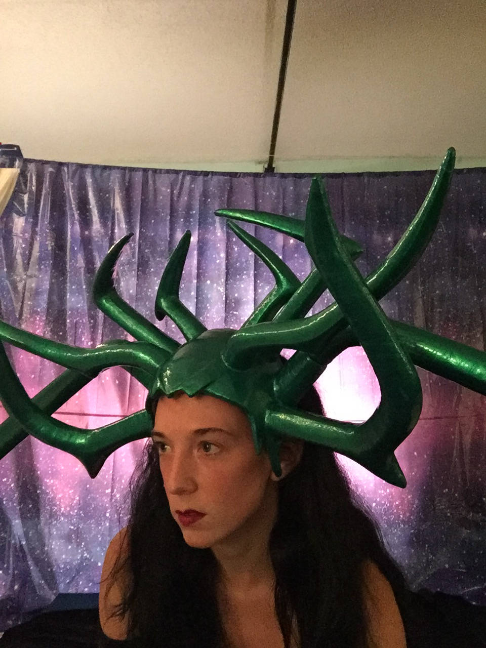 Hela Headdress Full Sized Green Version Thor Ragnarok - Etsy Canada
