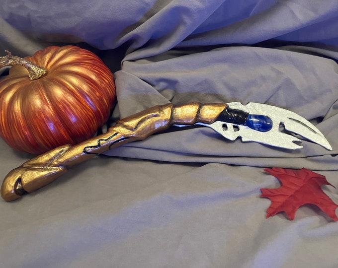 Mini Loki Scepter - Aged Gold - in Stock - Ready to Ship - Etsy