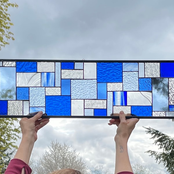 Stained Glass Panel Vertical - Etsy