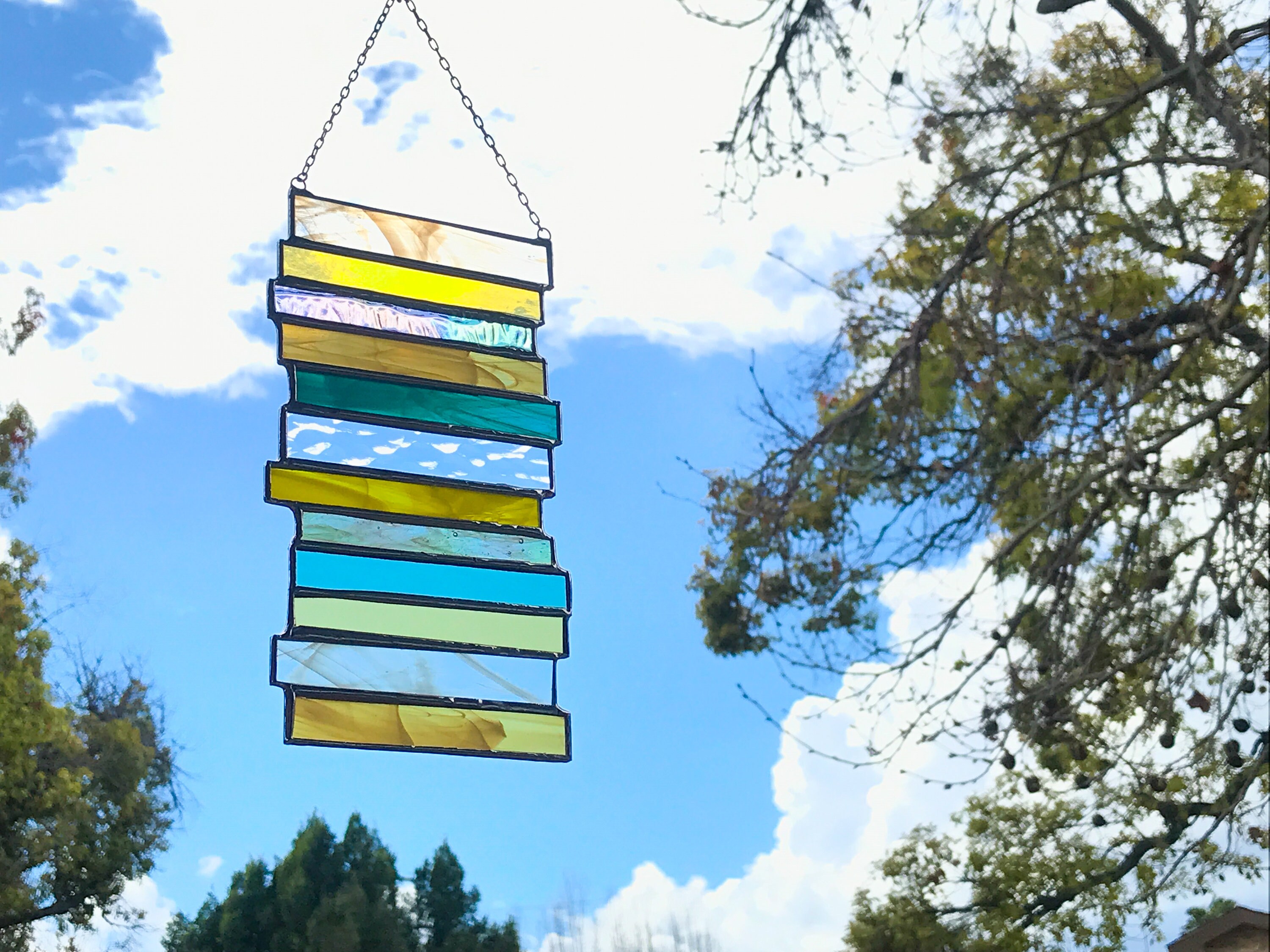 Stacked Stripe • Suncatcher • Panel