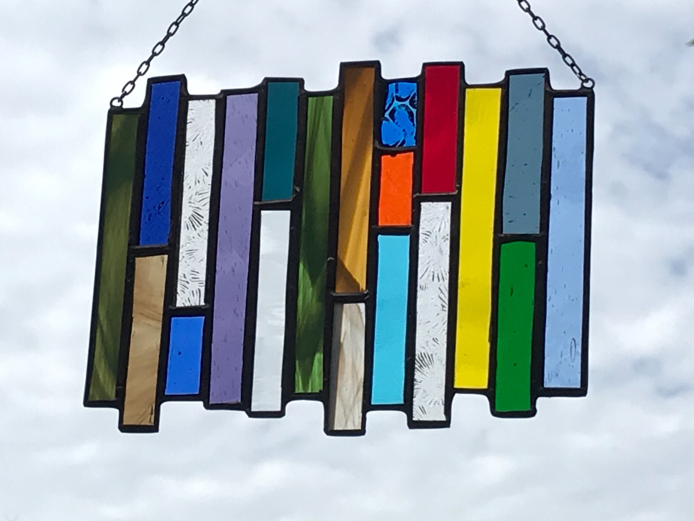 Stacked Stripe • Suncatcher • Panel