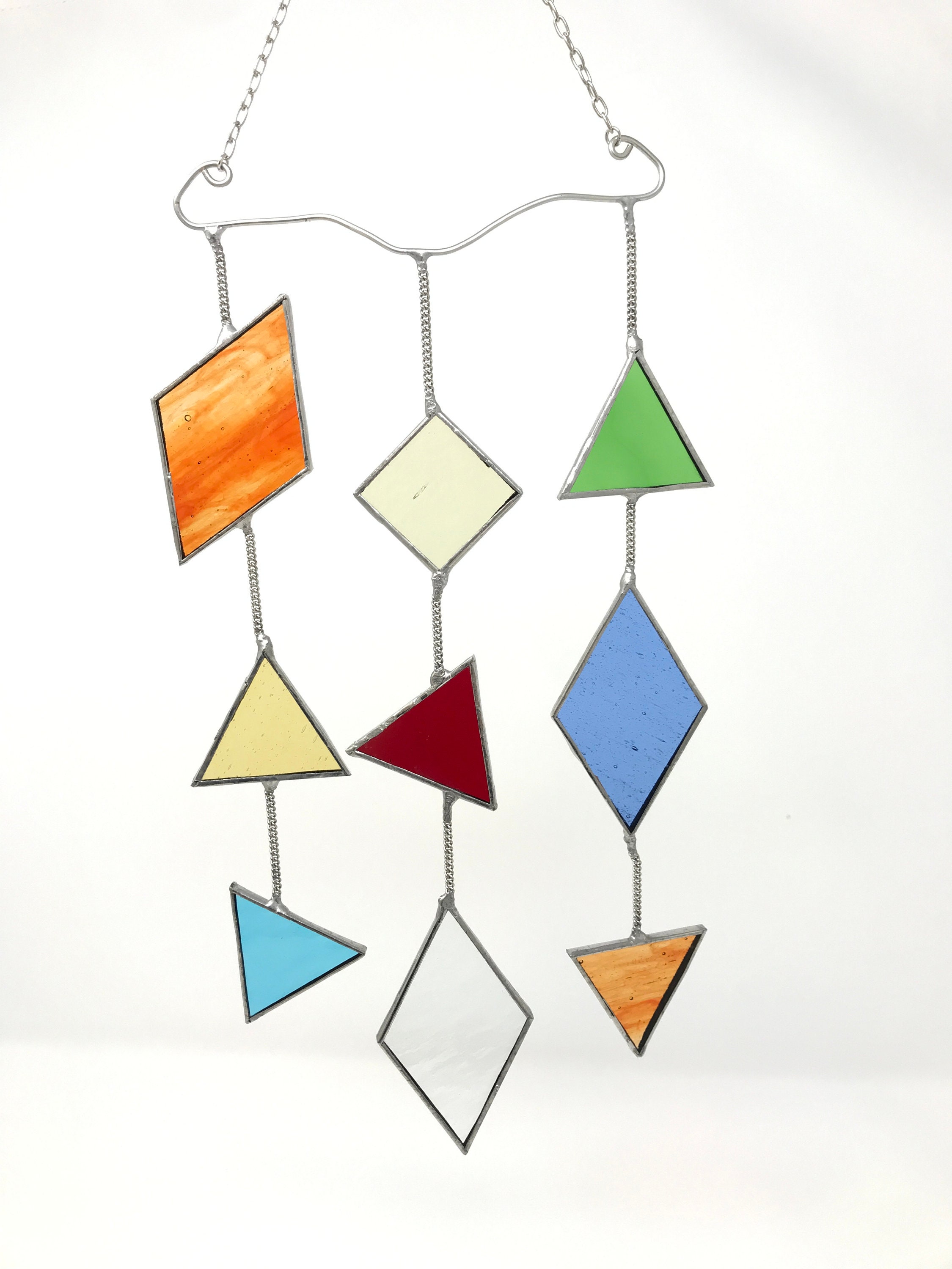 Geometric Suncatcher • Wall Hanging • Mobile