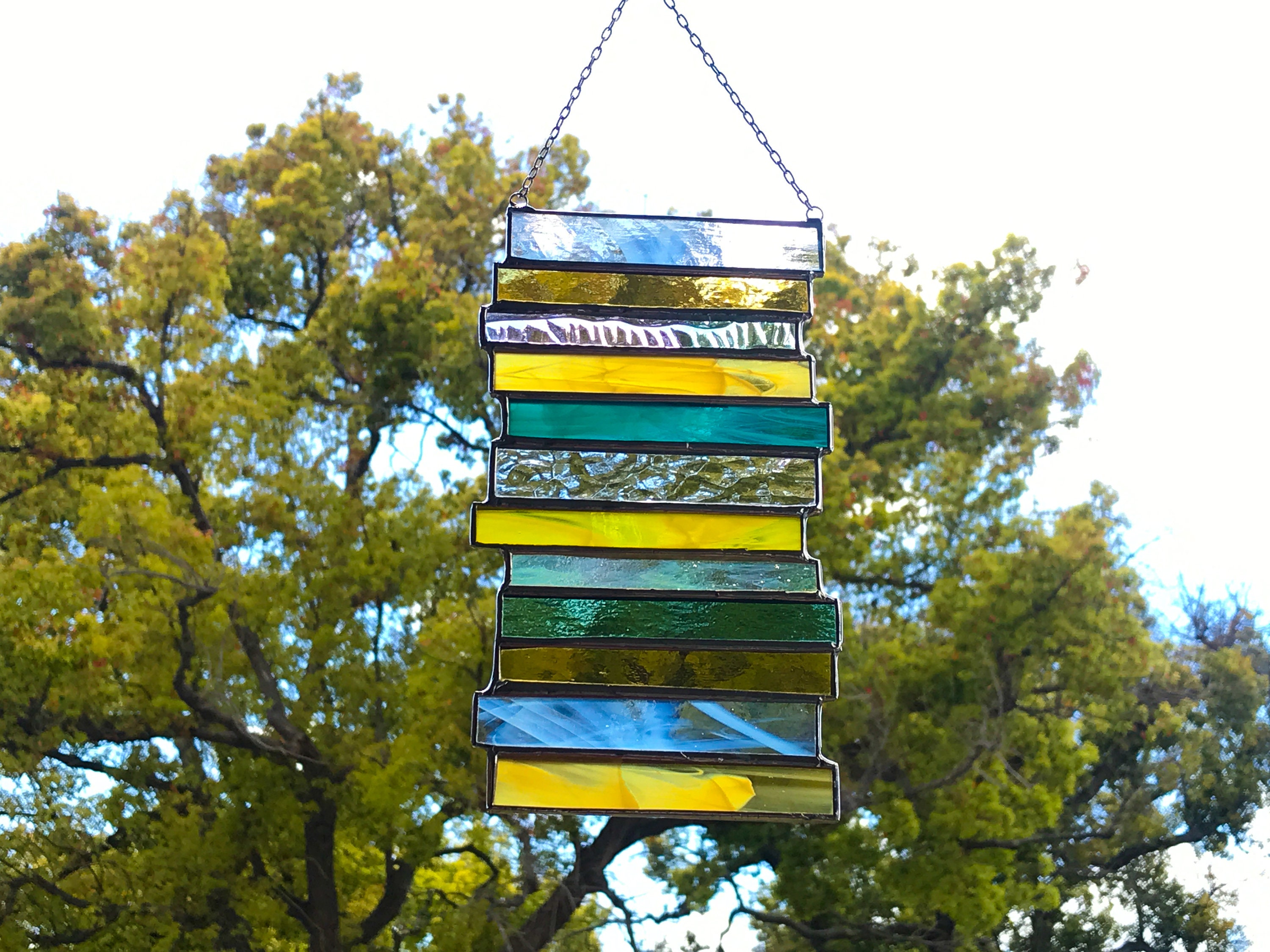 Stacked Stripe • Suncatcher • Panel