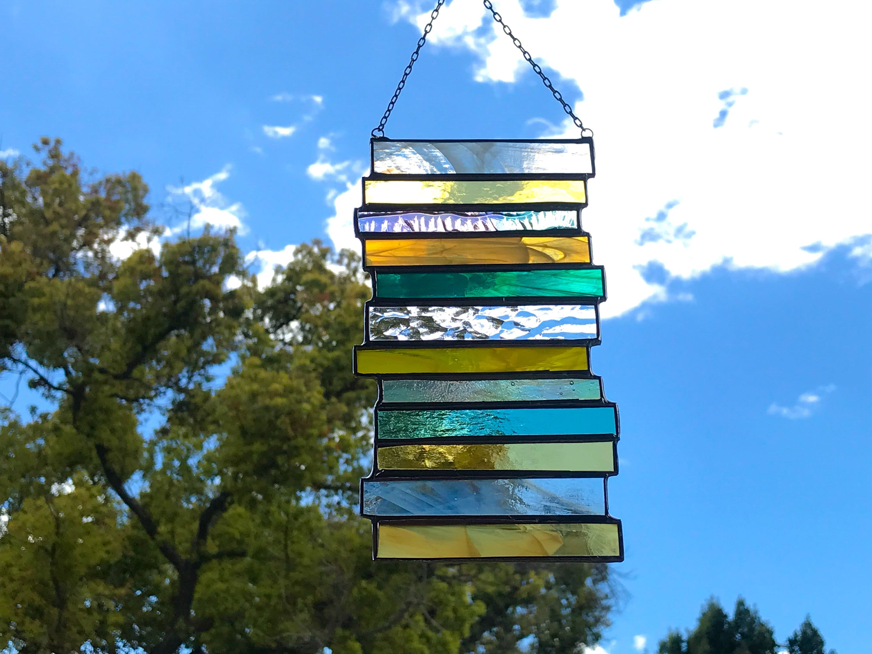 Stacked Stripe • Suncatcher • Panel