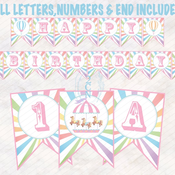 Circus Banner - Etsy