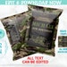 Army Birthday Chips Bag, Army Camo Party Popcorn Bag, 1oz Snack Bag ...