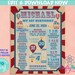 Vintage Carnival Circus Birthday Sign Birthday Board - Etsy