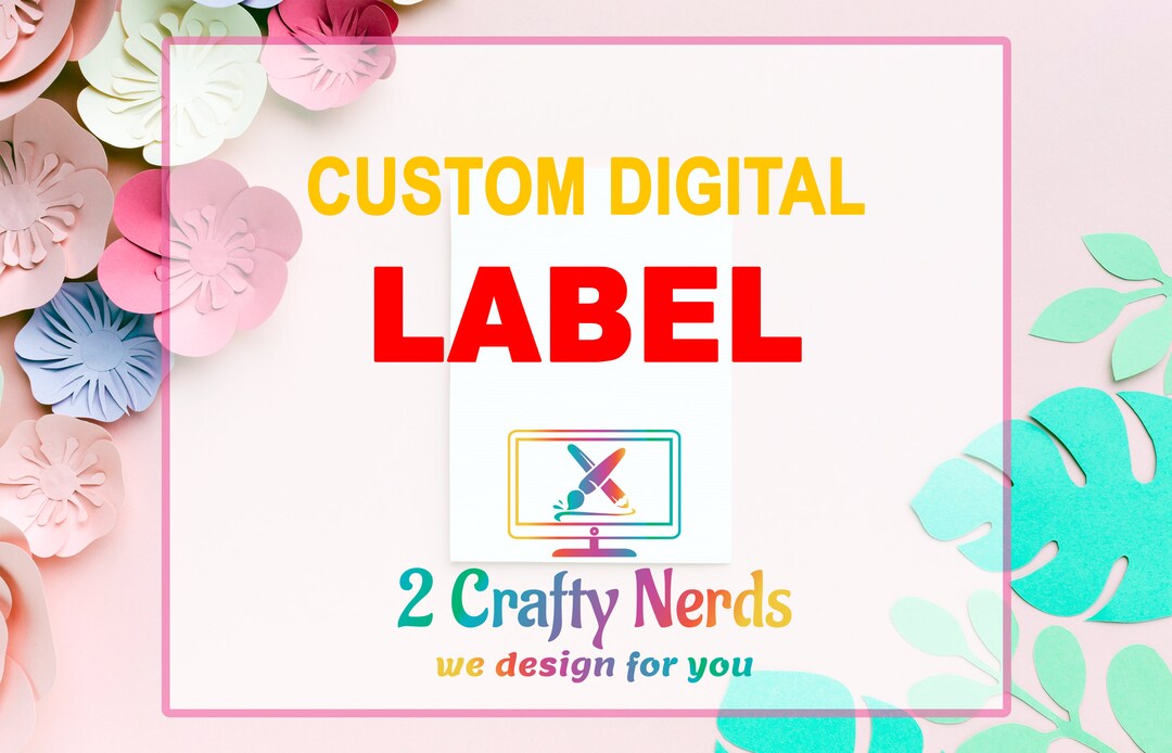 Custom Digital LABEL Design - Etsy