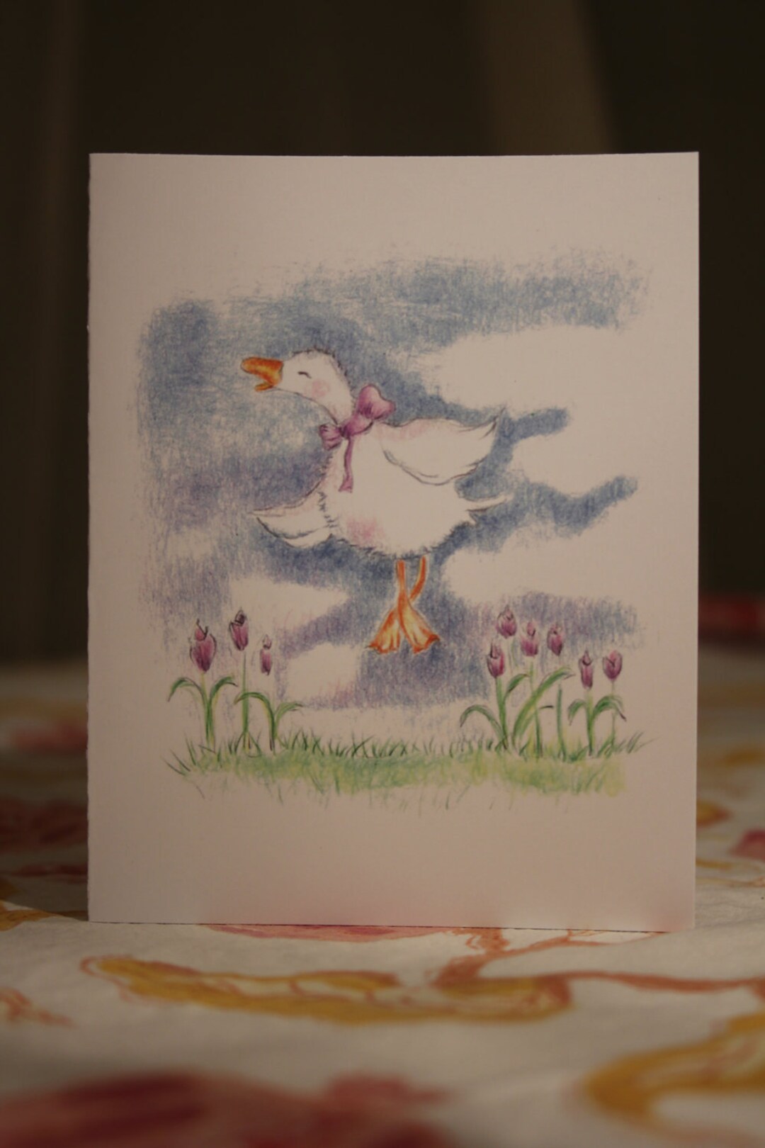 Goose Celebrating Greeting Card Friendship - Etsy